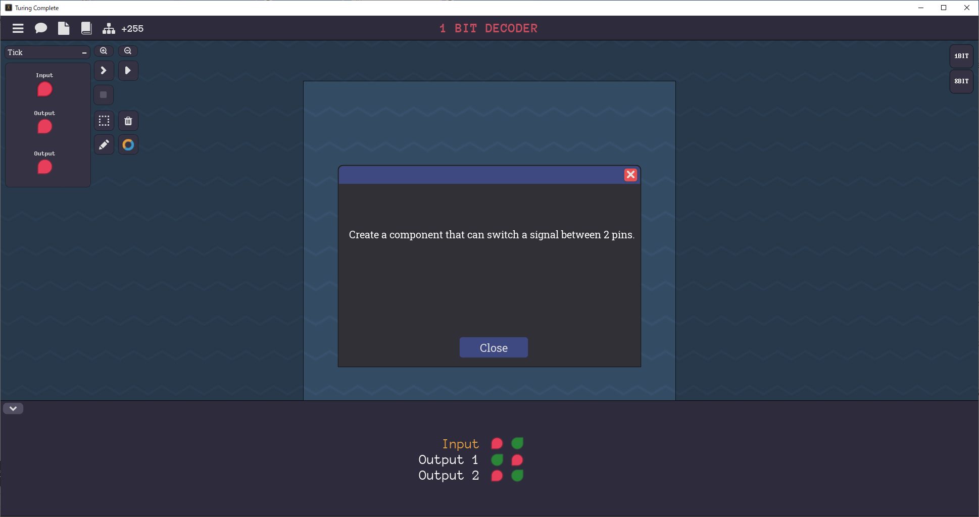 1 Bit Decoderと3 Bit Decoder【Turing Complete編】 | Security Akademeia ...
