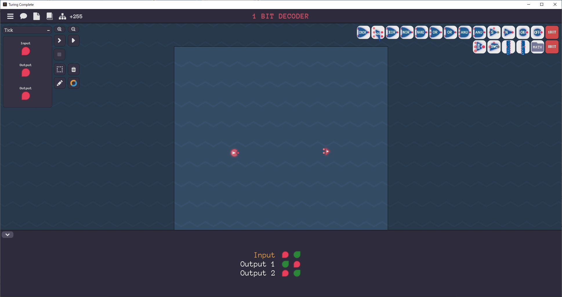 1 Bit Decoderと3 Bit Decoder【Turing Complete編】 - Security Akademeia ...