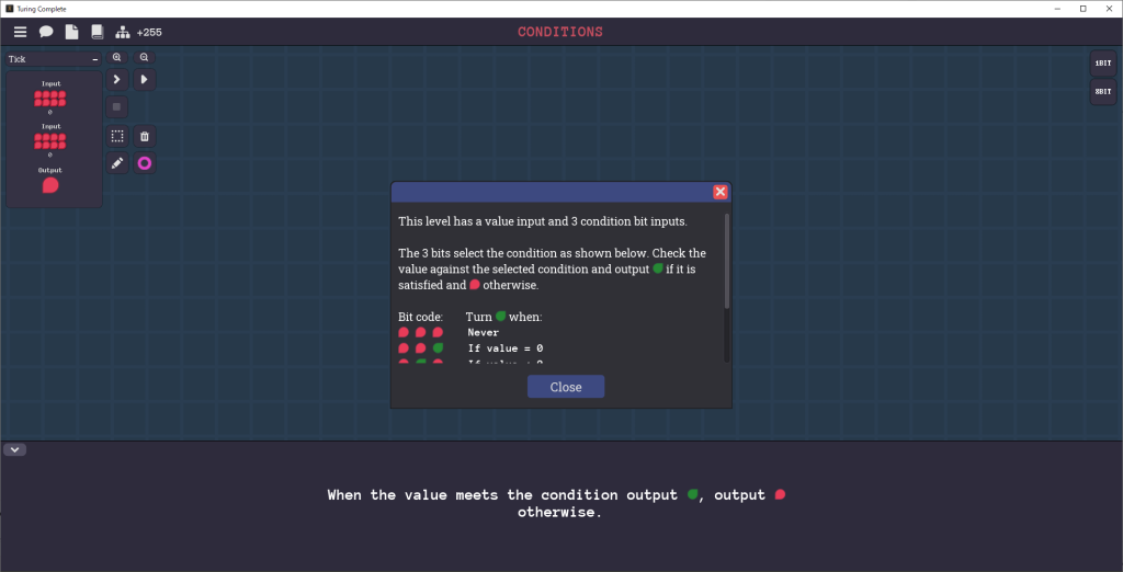 Conditions【Turing Complete編】 - Security Akademeia【セキュリティアカデメイア】