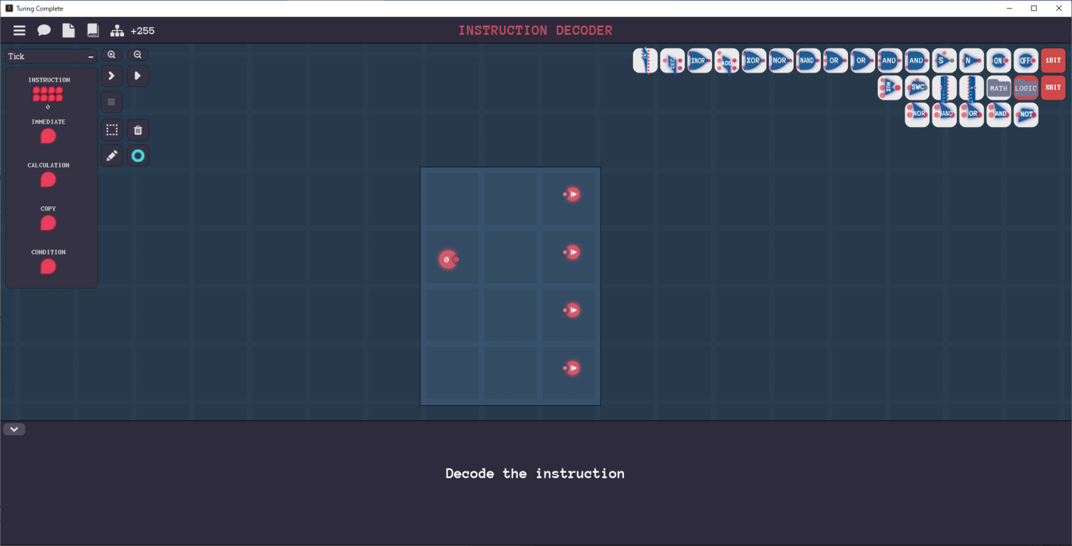 Instruction Decoder【Turing Complete編】 - Security Akademeia【セキュリティアカデメイア】
