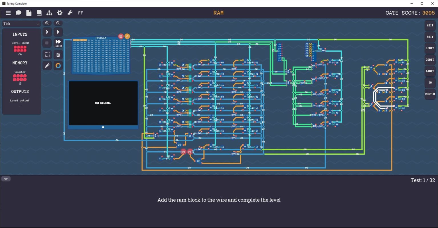 RAM【Turing Complete編】 - Security Akademeia【セキュリティアカデメイア】